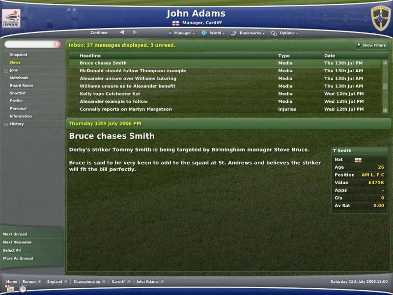 Football manager 2007 skins - lasopaal